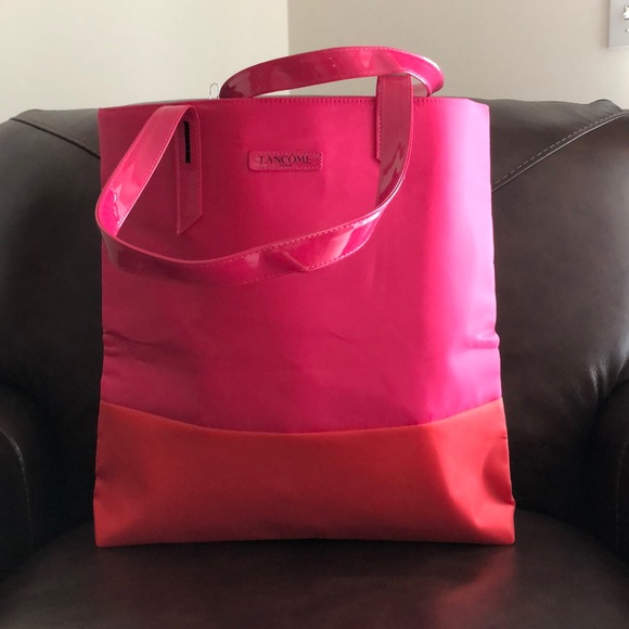 Lancome | Bags | Lancome Two Color Bag | Poshmark